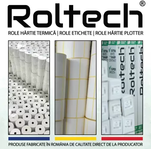 Set 4 Role Hartie plotter A0 ROLTECH - Dimensiune 841mm x 50m - 80gr RTH-202 - cel.ro