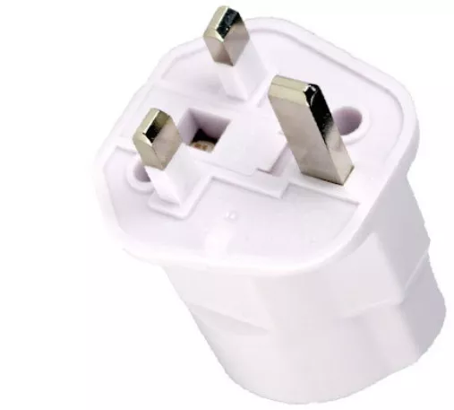 Adaptor priza EU SCHUKO - priza UK 13A cu pamantare pentru calatorii