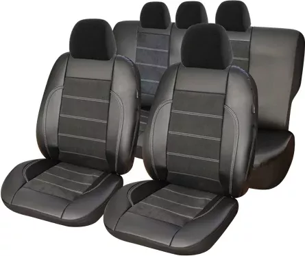 Huse scaune auto dedicate Alcantara VW Golf 7 Piele si catifea 4re33 ...