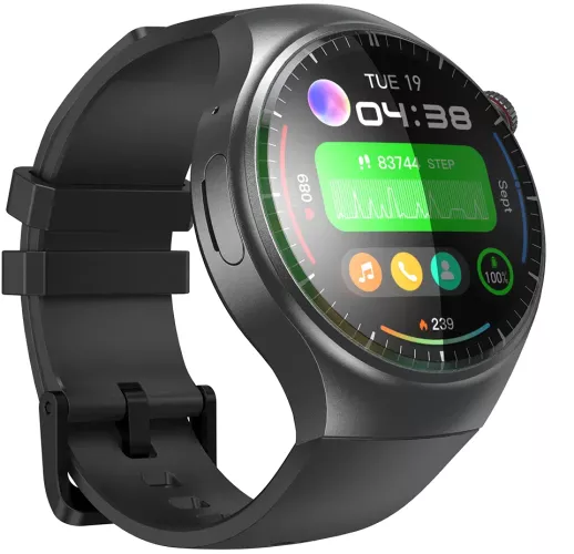 Smartwatch iQuality® xDroidM Titanium Black in romana cu SIM Apel ...