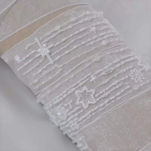 Accesoriu par pentru traditia DEZGATITUL MIRESEI esarfa dezgatit ...