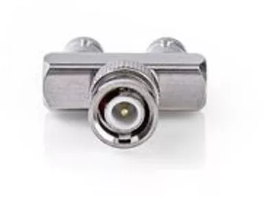 Adaptor BNC Mufa BNC 2 x socluri BNC Nichelat 50 Ohmi Splitter&bull ...