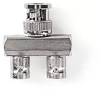Adaptor BNC Mufa BNC 2 x socluri BNC Nichelat 50 Ohmi Splitter&bull ...