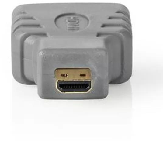 Adaptor HDMI - HDMI Micro conector - Mufa HDMI - Gri qsyb_341260004