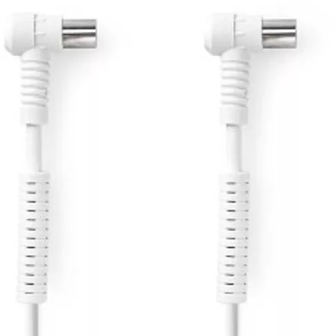 Cablu coaxial - Mufa IEC coaxiala - Priza IEC coaxiala - Nichelat - 120 dB - 75 - cel.ro