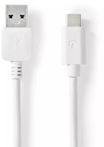 Cablu USB - USB 3.2 Gen 2 - 10 Gbps - Nichelat - 1 00 m - PVC - Alb ...