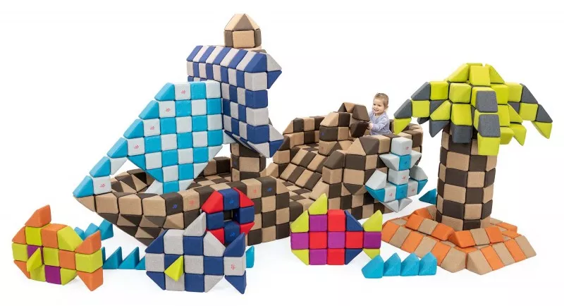 Cuburi Magnetice JollyHeap® MEGA - Loc de vacanta - 1300 blocuri J205 ...