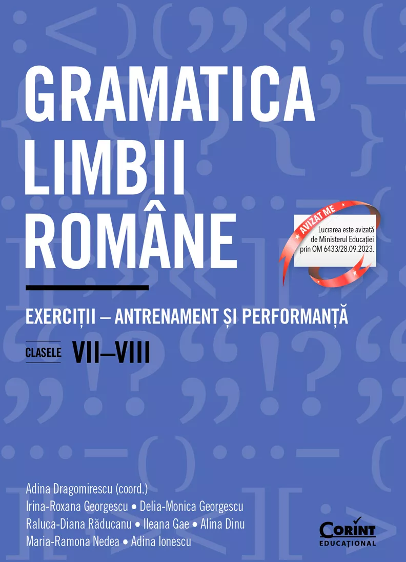 Gramatica limbii romane. Exercitii &ndash antrenament si performanta ...
