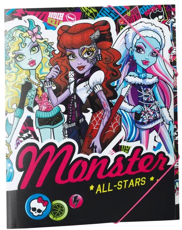 Mapa A4 Monster High All Stars JAD511343164 - cel.ro