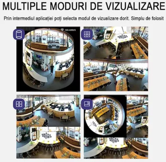 Camera spion ascunsa in bec supraveghere bebelusi Full View 360 1080p ...