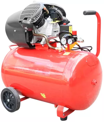 Compresor aer comprimat 100L litri 8 bar 2 pistoane HXAC100 m7k1 ...