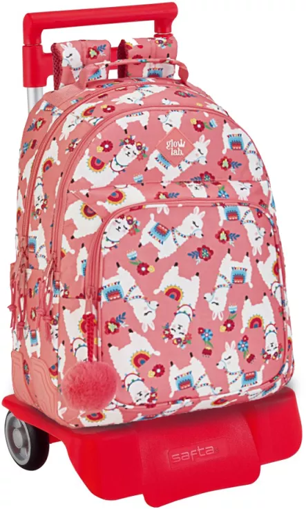 Troler scoala Lama Glowlab 42 cm JAD611961160 - cel.ro