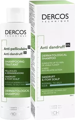 Sampon pentru scalpul gras predispus la matreata Vichy Dercos 200 ml ...