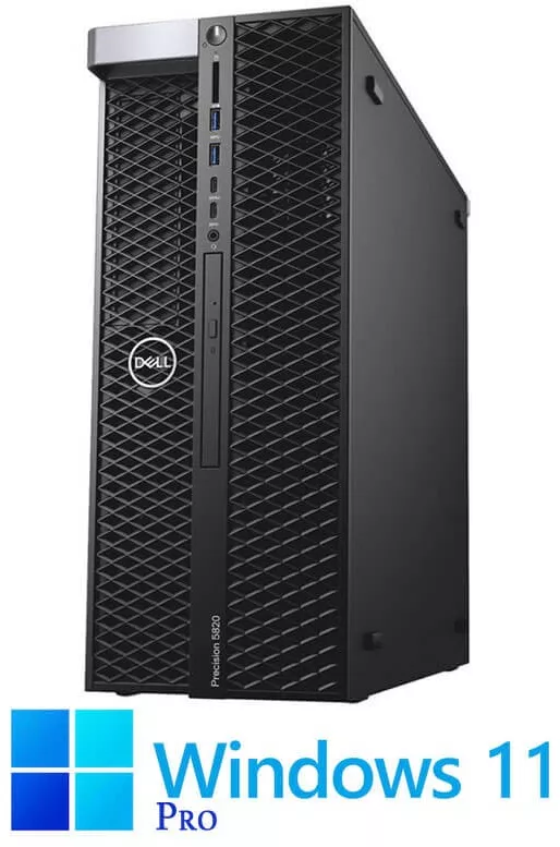 Workstation Dell Precision 5820 Octa Core W-2145 32GB Quadro K620 Win ...