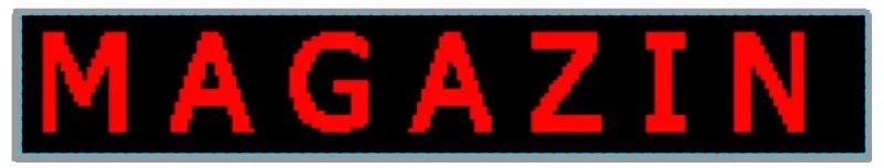 Panou Led de Exterior Programabil/Reclama Luminoasa 200x40cm Text Rosu ...