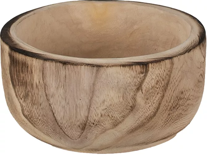 Bol lemn maro 28x13 cm 6H2131 - cel.ro