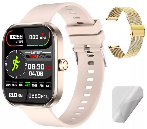 Smartwatch Techbasics G21 RelaxFit Pro Apeluri Bluetooth Ecran 2.01 ...