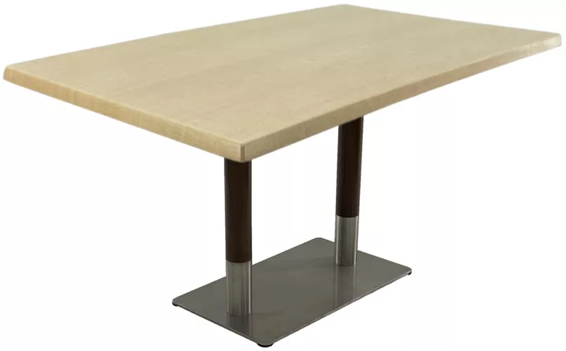 Masa bar/restaurant dreptunghiulara 120x70xh74cm Raki Maple blat ...