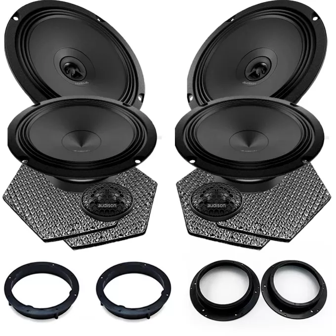 Pachet difuzoare auto Audison Prima dedicat Skoda Rapid 2012- RMS 100W - cel.ro