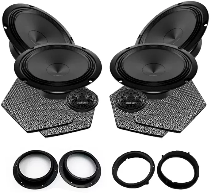 Pachet difuzoare auto Audison Prima dedicat Volkswagen Tiguan 2016- RMS 100W - cel.ro