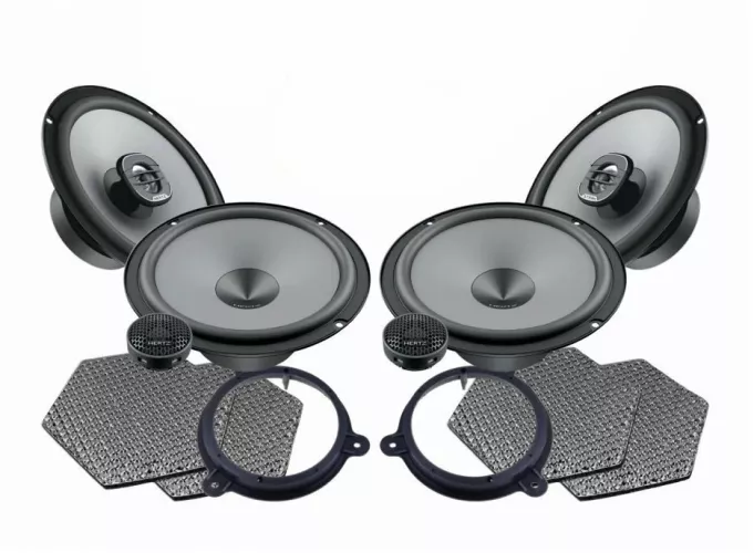 Pachet difuzoare auto Hertz Uno dedicat Nissan Note 2014 - 2019 0755249804239 - cel.ro