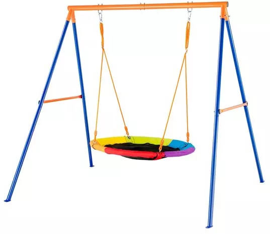 Leagan pentru copii cadru otel A max 200 kg demontabil 1810H x 2060 x ...