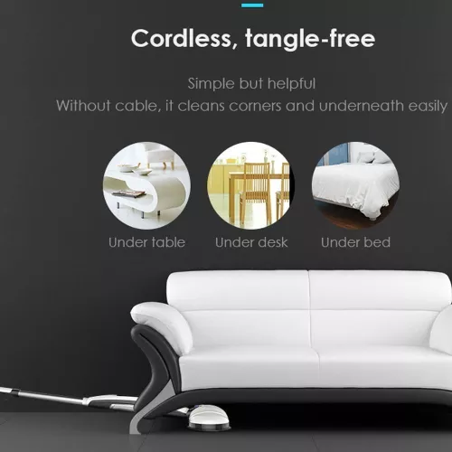 Mamibot Mopa 580 Mop Cu Acumulator Fara Fir Curatare Si Lustruire 2 Lavete - cel.ro