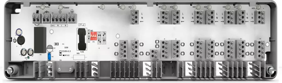 Kit Automatizare Incalzire Pardoseala Smart Q10 Controller pardoseala 4 ...