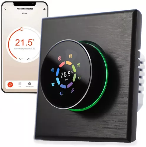 Kit Automatizare Incalzire Pardoseala Smart Q10 Controller pardoseala 4 ...