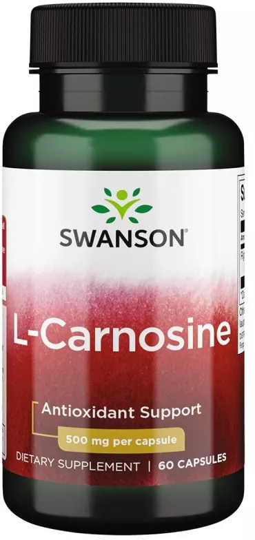 L-Carnosine Carnozina 500mg 60 Capsule Swanson
