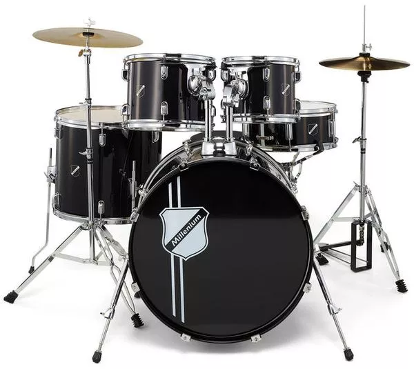 Millenium Focus 20 Drum Set Black 495988 - cel.ro