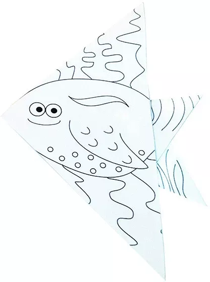 Origami Fridolin pesti de colorat gbih_672890773 - cel.ro