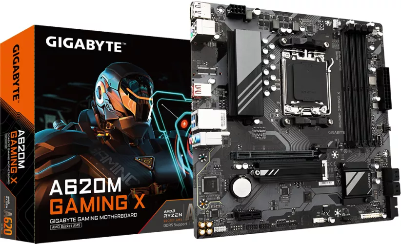 Placi de baza MB GIGABYTE A620M GAMING X AM5 DDR5 - cel.ro