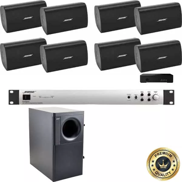 Boxe BOSE profesionale Set 8x FS2SE + Subwoofer + Wi-fi 908134 - cel.ro