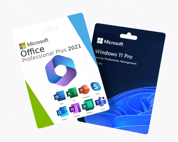Licenta Windows 11 Pro + Office 2021 Professional Pachet 1 PC LWOPP1PC - cel.ro