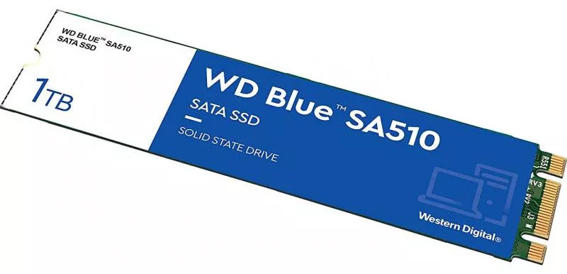SSD WD Blue SA510 1TB SATA-III M.2 2280 WDS100T3B0B