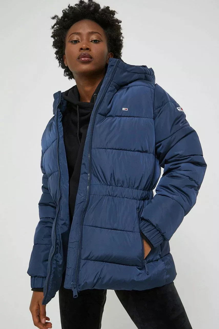 Geaca dama Tommy Jeans DW0DW12058 Bleumarin M INTL gkuw_953239406 - cel.ro