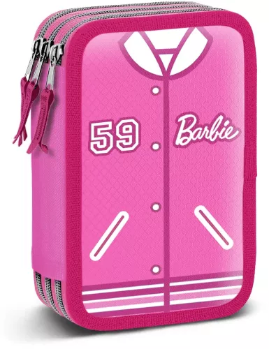 Penar Barbie Varsity Echipat 3 compartimente 43 piese 21 x 14 x 7 cm ...