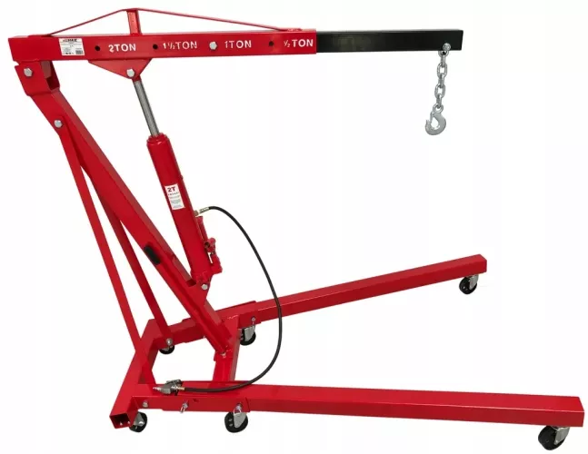 Macara girafa hidraulica pneumatica 2T atelier auto V80140 avbj ...