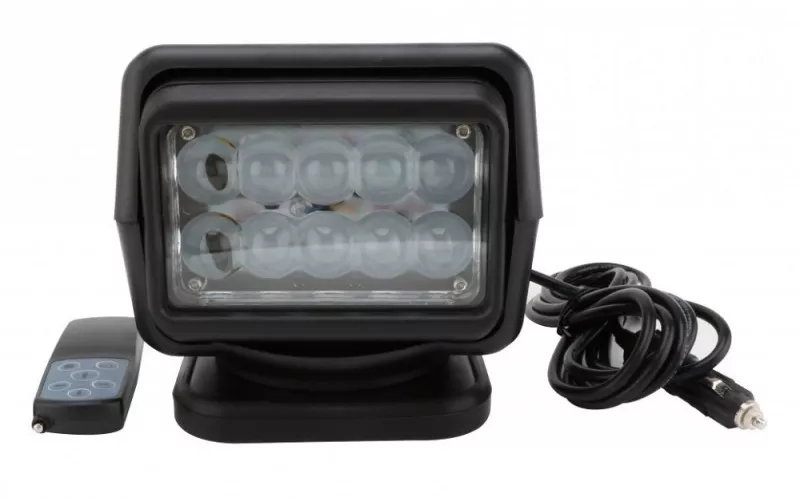 Proiector LED Rotativ cu Telecomanda Wireless 50W 4000 lumeni SPOT Beam ...