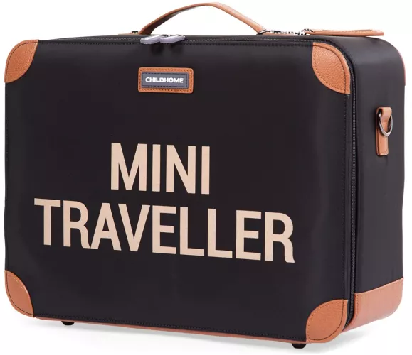 Valiza pentru copii Childhome Mini Traveller Negru CH-CWSCKBLGO