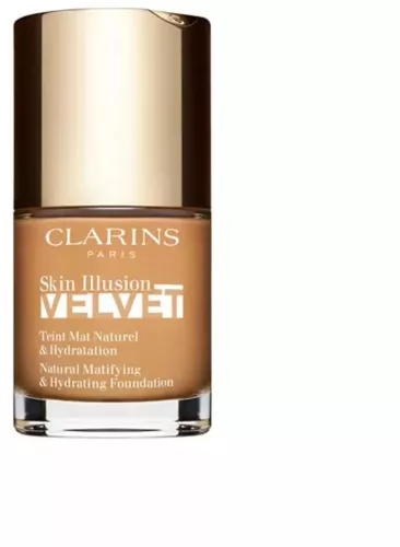 Fond de ten cu acoperire medie si finisaj mat Clarins Skin Illusion ...