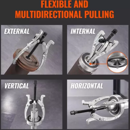 Set 4 extractoare de rulmenti Profesional 3 4 6 8 inch max 4 Tone 3 ...