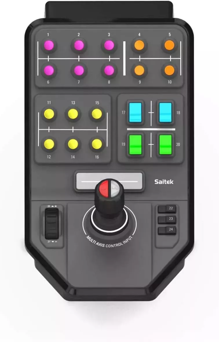 Joystick Logitech G Saitek Farm Sim Heavy Equipment Side Panel USB PC ...