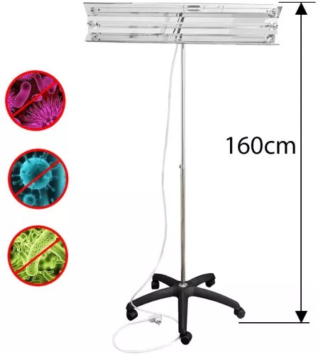 Lampa bactericida uvc 30w orientabila portabila cu stativ telescopic ...