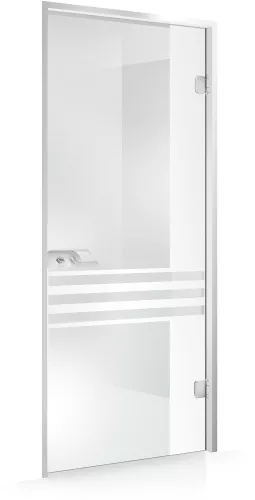 Usa batanta Studio Silver model Orbit incolor pentru gol 70x198 cm cu ...