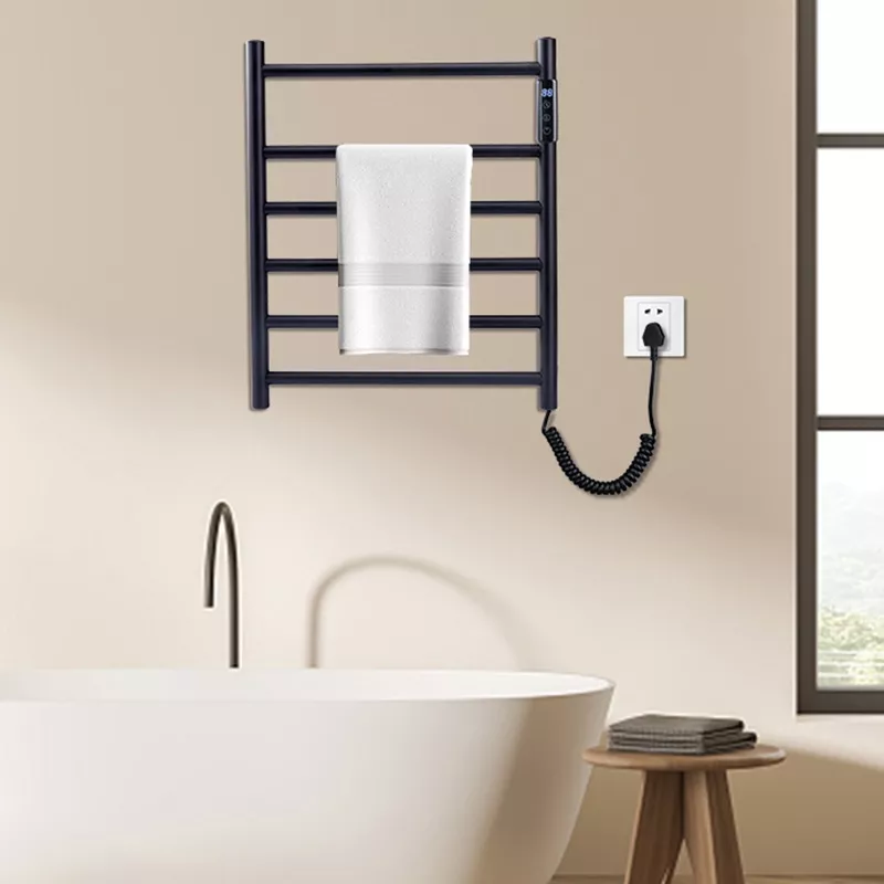 Port prosop electric TRENDYS 42 X 50CM digital negru mat AB-F30N - cel.ro