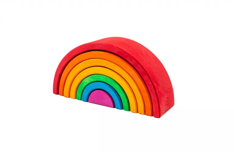 Curcubeu mediu jucarie handmade RIBO1046 - cel.ro