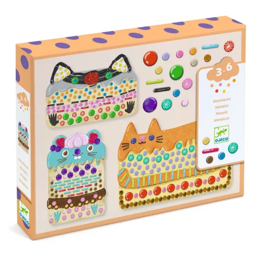 Joc creativ colaj Mozaic Djeco RIBO1877 - cel.ro