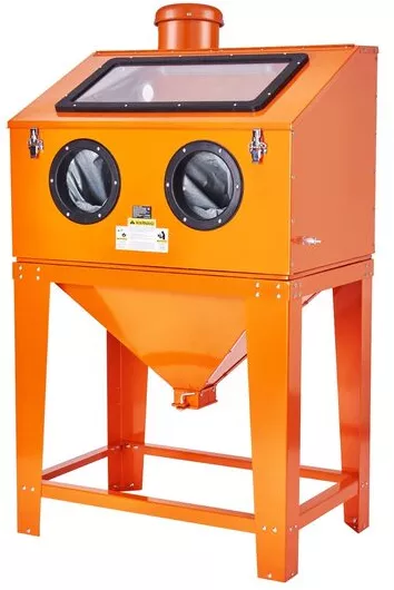 Masina de sablat 1200 W Interior 4 x duze Presiune de lucru 3-8 Bar ...